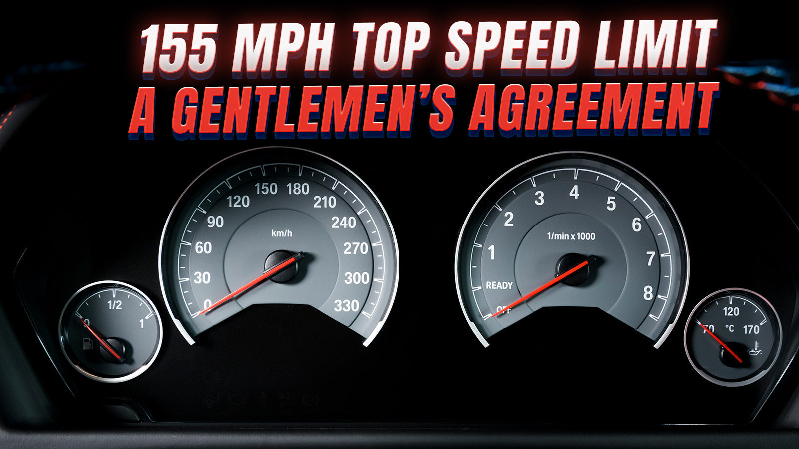 Why Do German Sportscars Have a 155 MPH Top Speed Limit? – Pedal Commander®